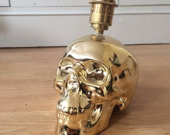 Skull lamp | Etsy