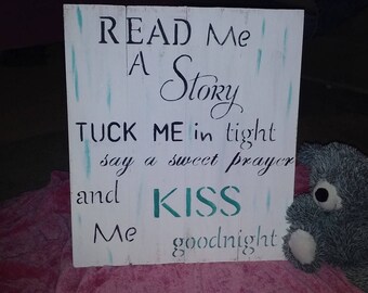 Read me a story sign | Etsy