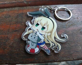 Anime keychain | Etsy