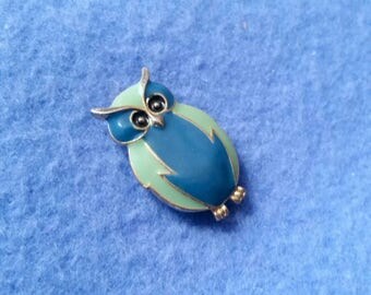 Owl brooch pin | Etsy