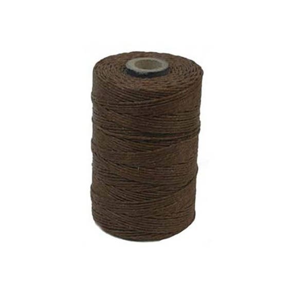 Irish Waxed Linen Thread Walnut Brown 43662 50gr 100yds