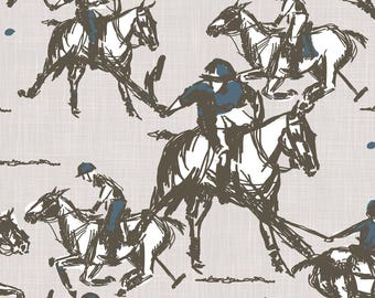 Equestrian fabric | Etsy