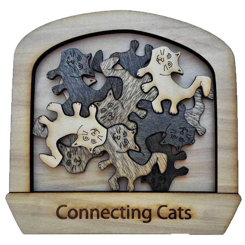 Connecting Cats tessellation puzzle.