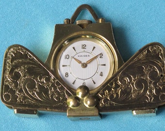 Vintage travel clock | Etsy