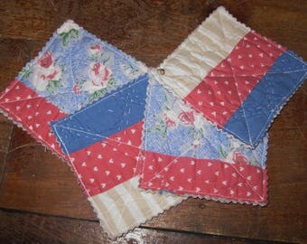 Quilt coasters | Etsy