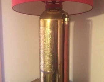 Fire extinguisher lamp | Etsy