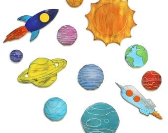Solar system decor | Etsy