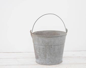 Galvanized buckets | Etsy