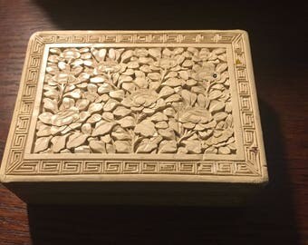 Carved faux ivory | Etsy