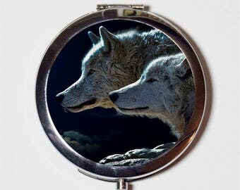 Wolf mirror | Etsy