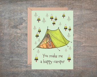 Happy camper | Etsy
