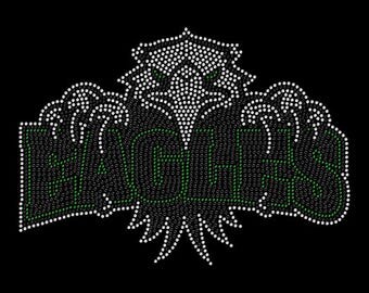 Eagles rhinestone | Etsy