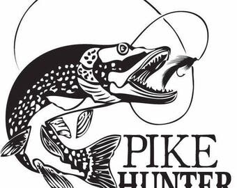 Pike decal | Etsy