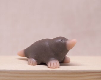Mole figurine | Etsy