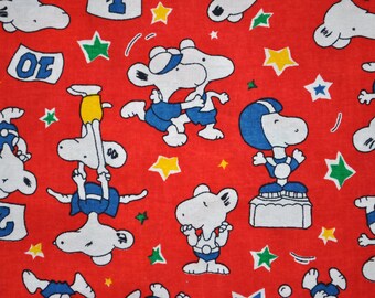 Snoopy fabric | Etsy
