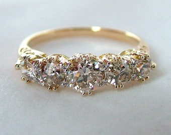 18k gold ring | Etsy