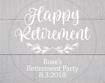 Retirement stickers | Etsy