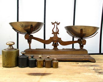 Antique scale weight | Etsy