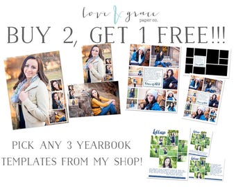 Senior yearbook ad | Etsy