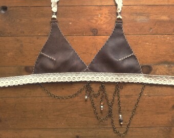 Leather bikini | Etsy