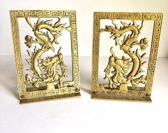 Chinese bookends | Etsy