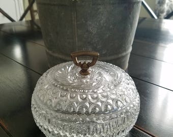 Crystal candy dish | Etsy