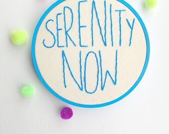 Serenity now | Etsy