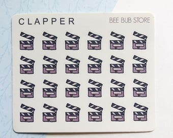 Movie clapper | Etsy