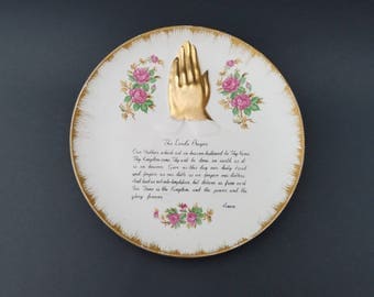 Kitchen prayer plate | Etsy