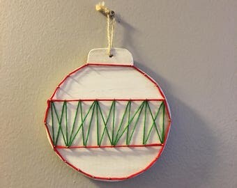 String art ornaments | Etsy