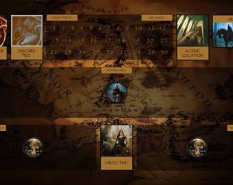 Card game mat | Etsy