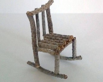 Rustic rocking chair | Etsy