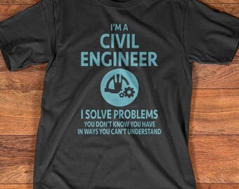 Civil engineer shirt | Etsy