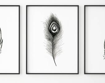 Triptych prints | Etsy
