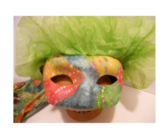 Hand painted mask | Etsy