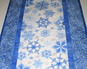 Winter table runner | Etsy