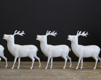 Plastic reindeer | Etsy