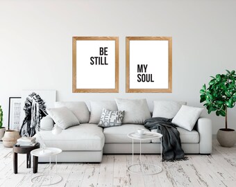 Be still printable | Etsy