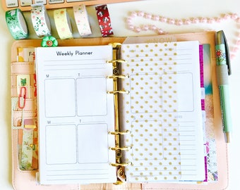 Weekly planner | Etsy
