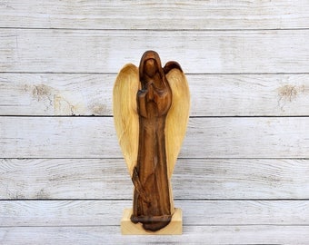 Wooden angel | Etsy