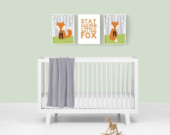 Fox nursery | Etsy