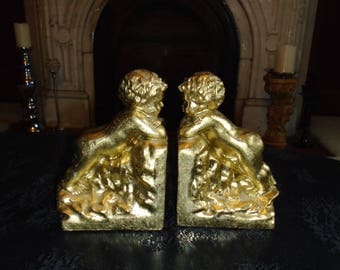 Cherub bookends | Etsy