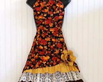 Fall apron | Etsy