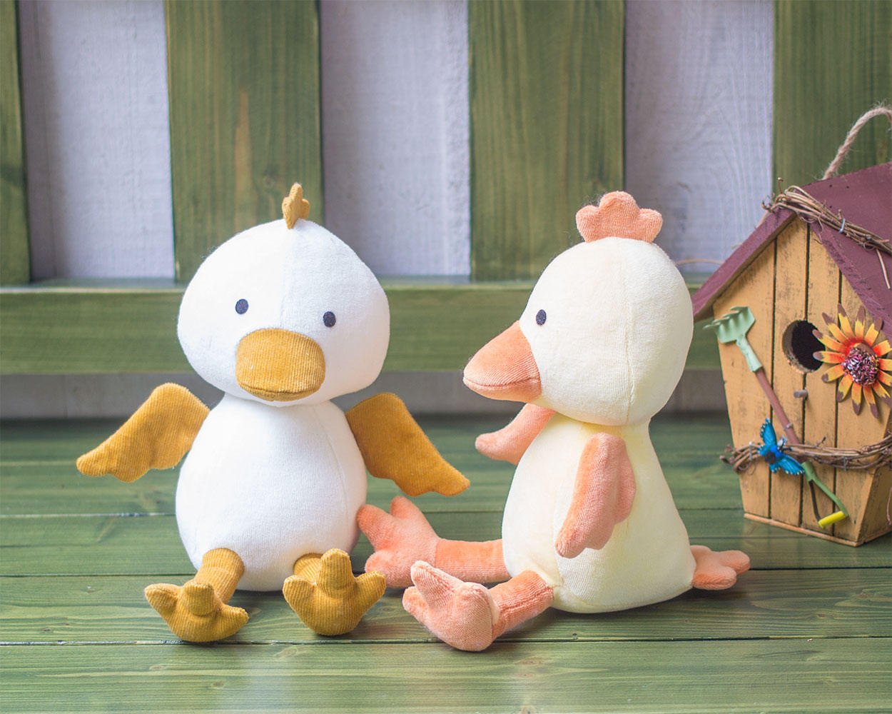 Stuffed Bird PDF Sewing Pattern & Tutorial Stuffed