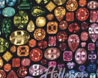 Gemstone fabric | Etsy