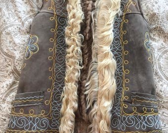 Afghan coat | Etsy