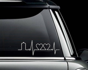 Doctor Who Tardis Inspired Vinyl Decal for Macbook Laptop