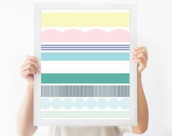 Colorful prints | Etsy