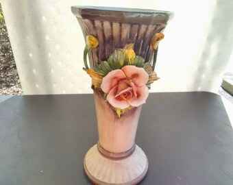 Capodimonte vase | Etsy