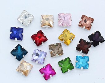 Sew on rhinestones | Etsy